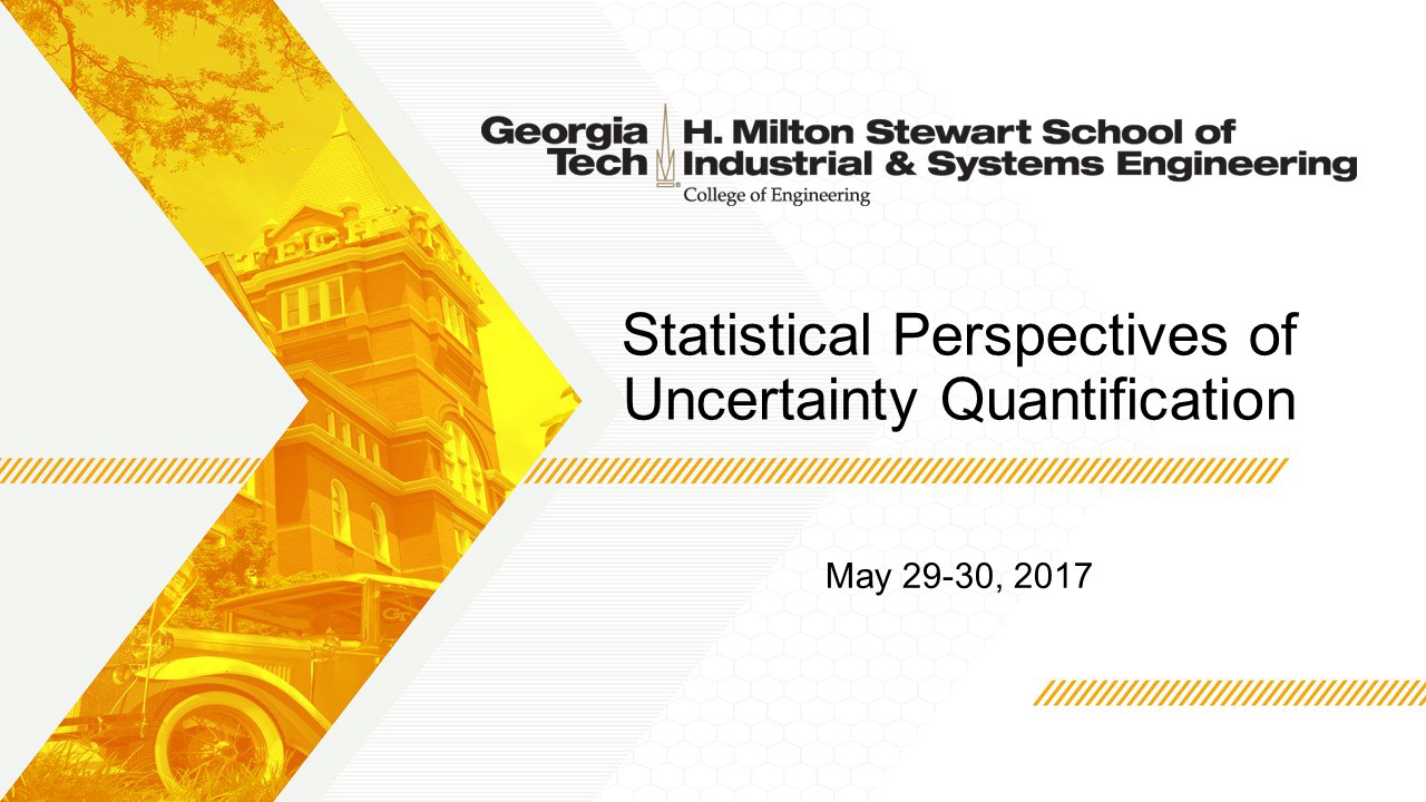 Statistical Perspectives of Uncertainty Quantification 2017 | National ... Statistical Perspectives of Uncertainty Quantification 2017 | National ...